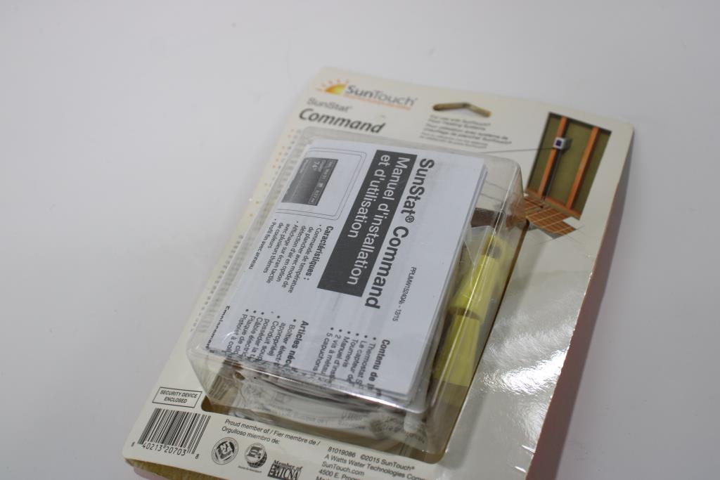 SunTouch Programmable Radiant Floor Heating Warming Thermostat SunStat ...