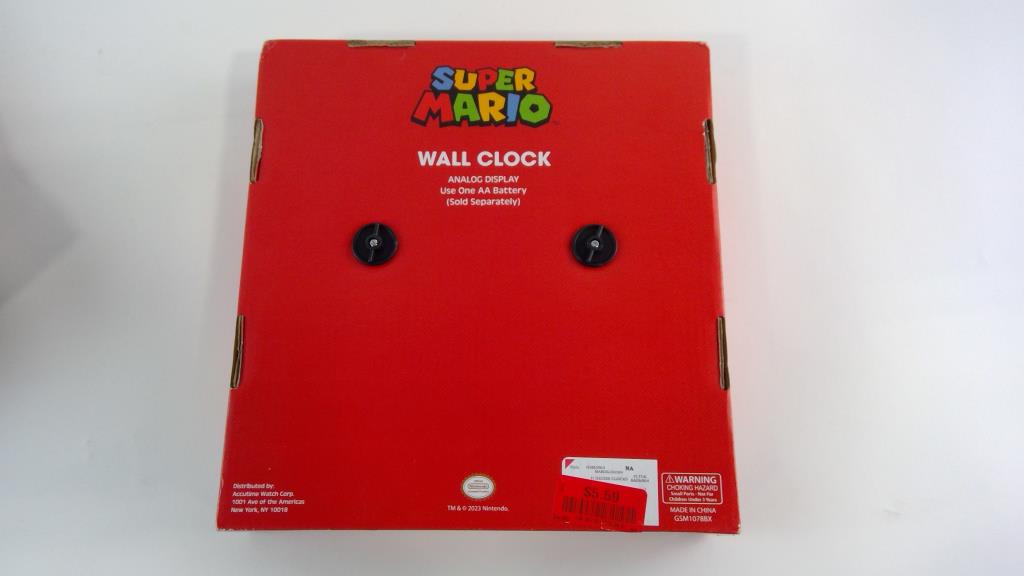 Super Mario Wall Clock | Property Room