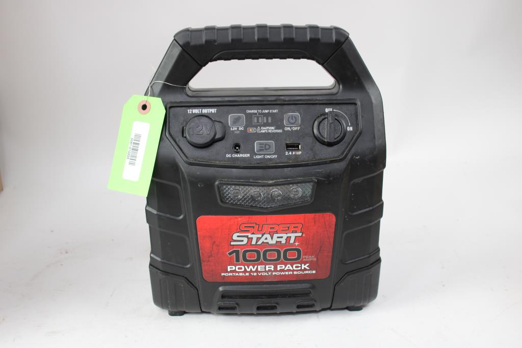 Super Start 1000 Amp Power Pack Jump Starter | Property Room