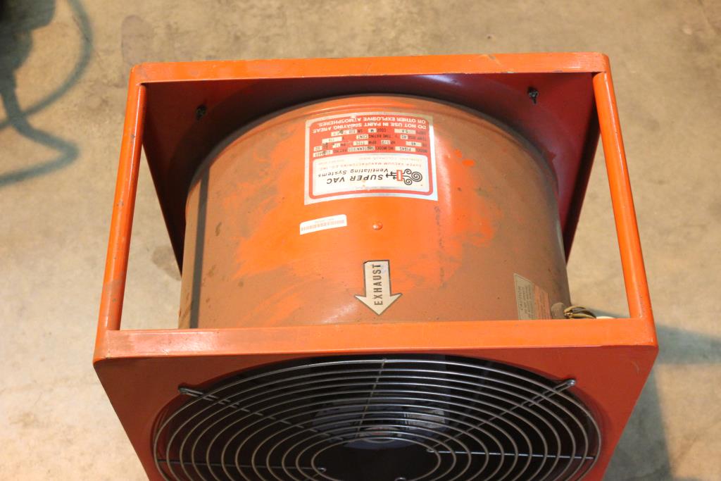 Super Vac Ventilation Systems Smoke Ejector | Property Room