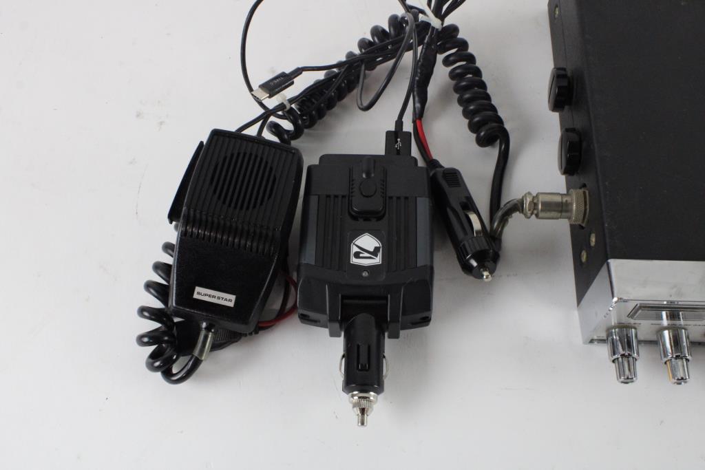 Superstar CB Radio With Microphone And Inverter | Property Room