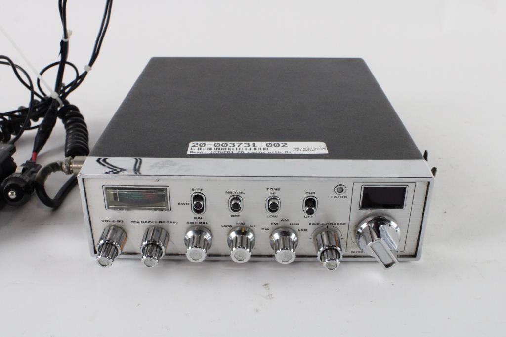 Superstar CB Radio With Microphone And Inverter | Property Room