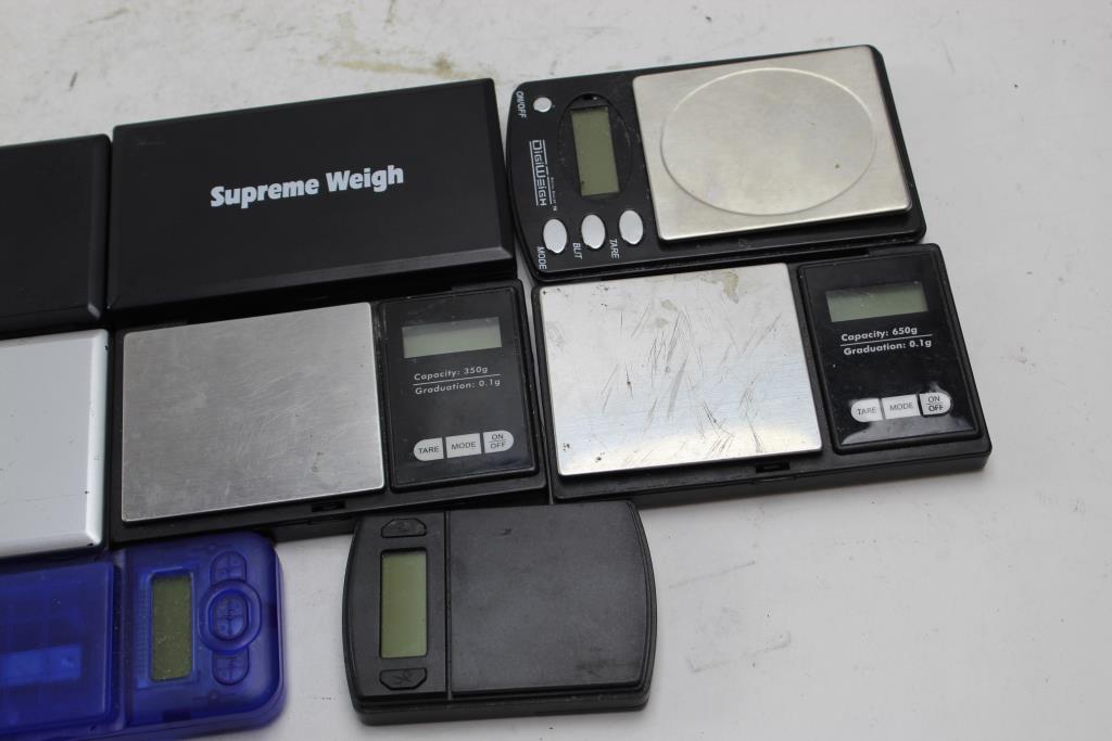 Supreme Weigh, Digiweigh, Weighmax+ More Digital Scales 8 Pieces ...