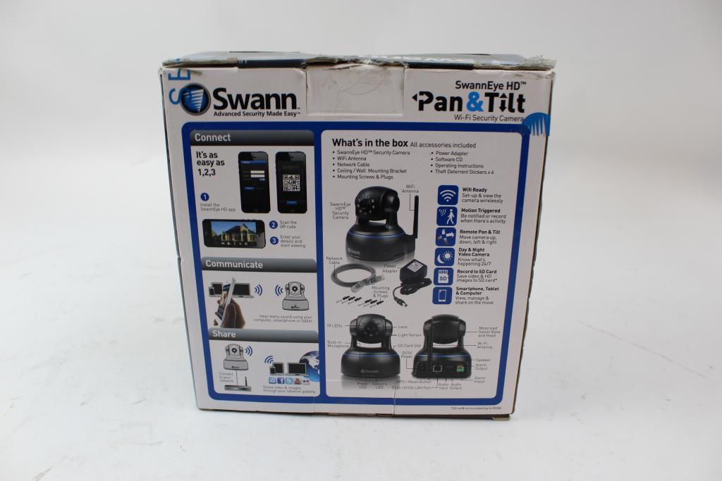 Swann Swanneye Hd Pan & Tilt All-In-One Ip Network SWADS-445CAM-US 720P ...