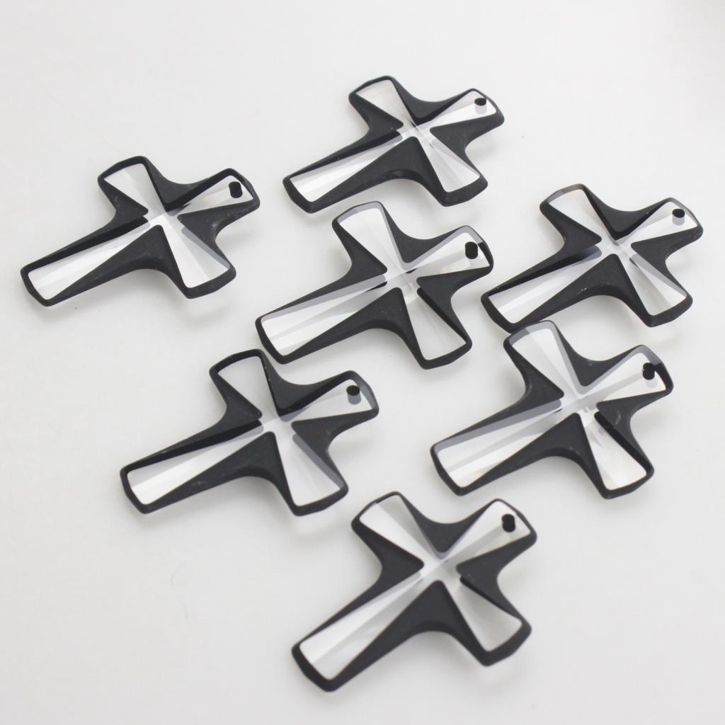 Swarovski Crystal Cosmic Jet Pendant , 7 Pieces | Property Room