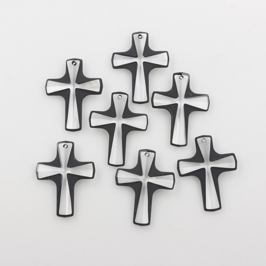 Swarovski Crystal Cosmic Jet Pendant , 7 Pieces | Property Room