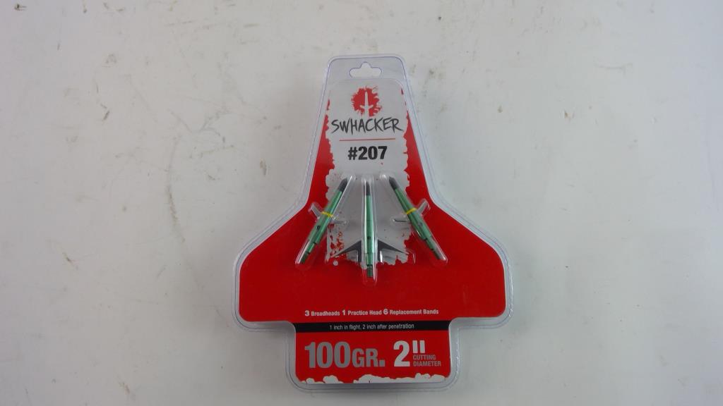 Swhacker 100 Grain. 2" Cut Broadheads | Property Room