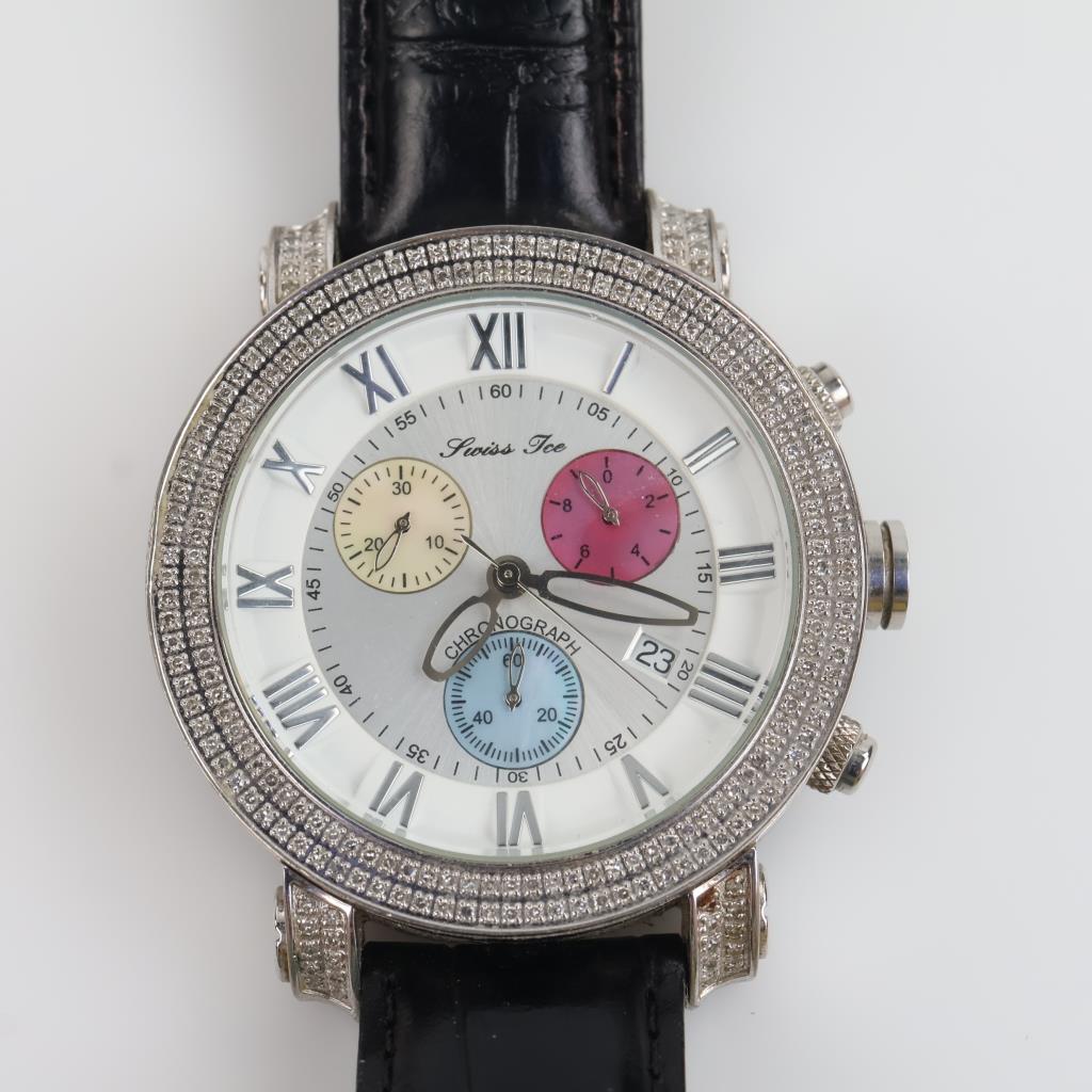 Swiss Ice Diamond Watch | Property Room