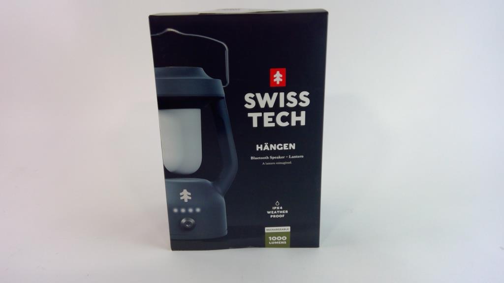Swiss Tech Hangen Bluetooth Speaker + Lantern | Property Room
