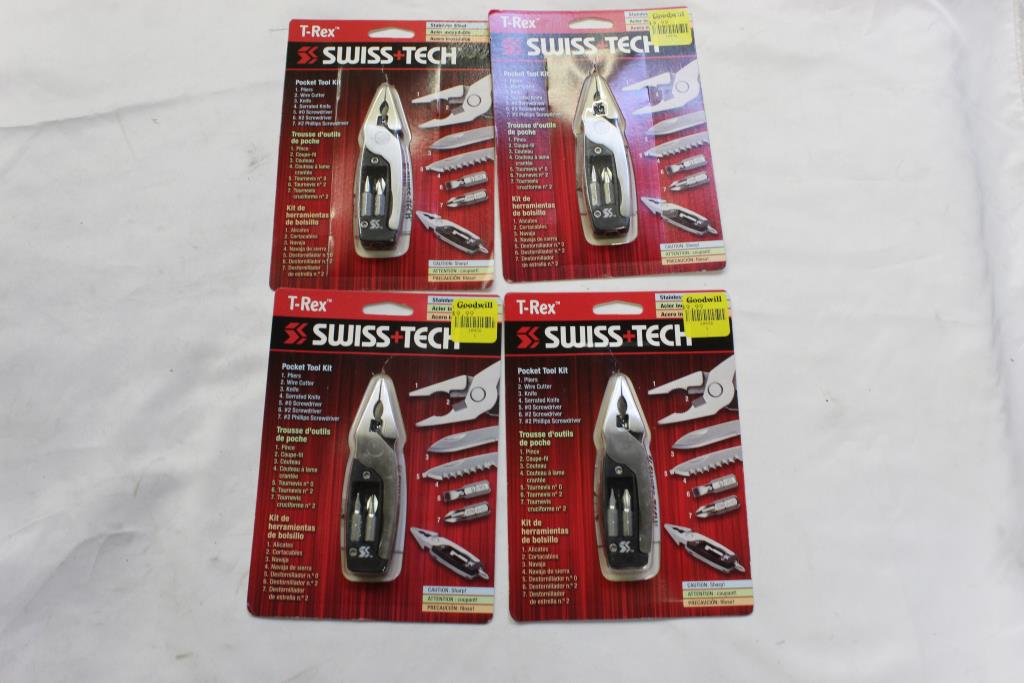 Swiss Tech Pocket Tool Kit 4 Pieces | Property Room