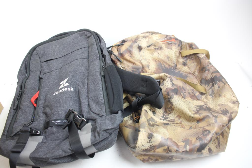 Swissgear, Timbuk2, And Sitka Backpacks, 3 Pieces | Property Room