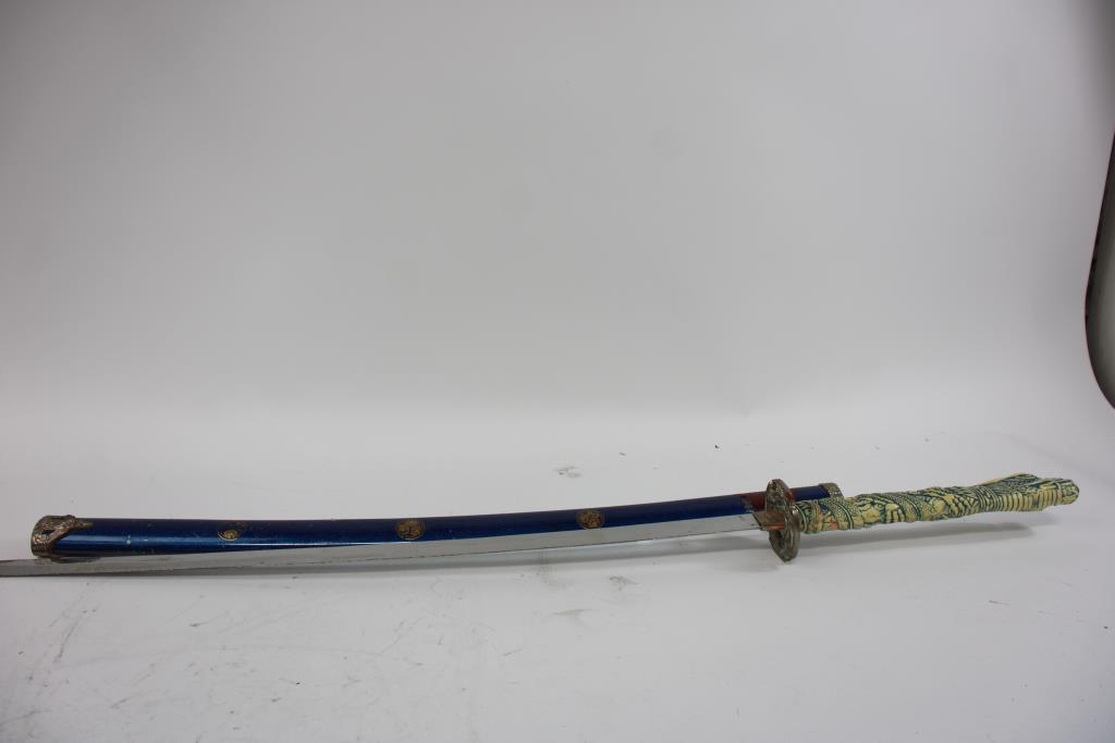 Sword With Blue Sheath | Property Room