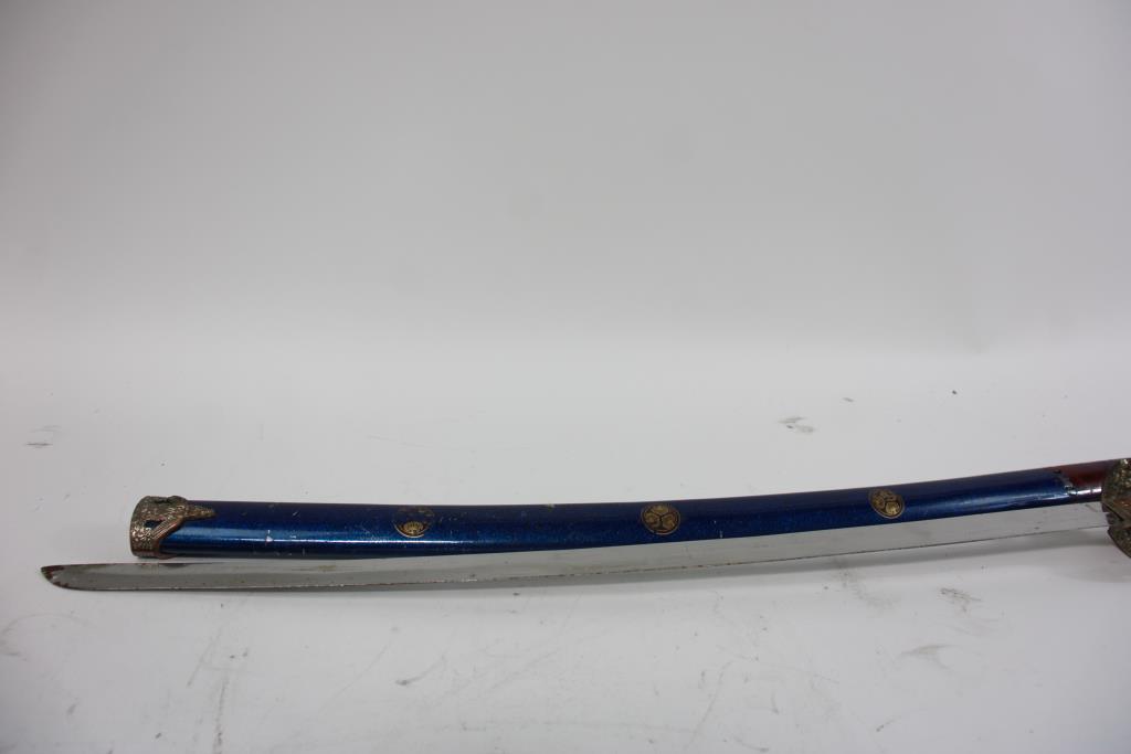 Sword With Blue Sheath | Property Room