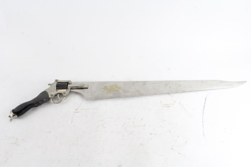 Sword With Revolver Handle | Property Room