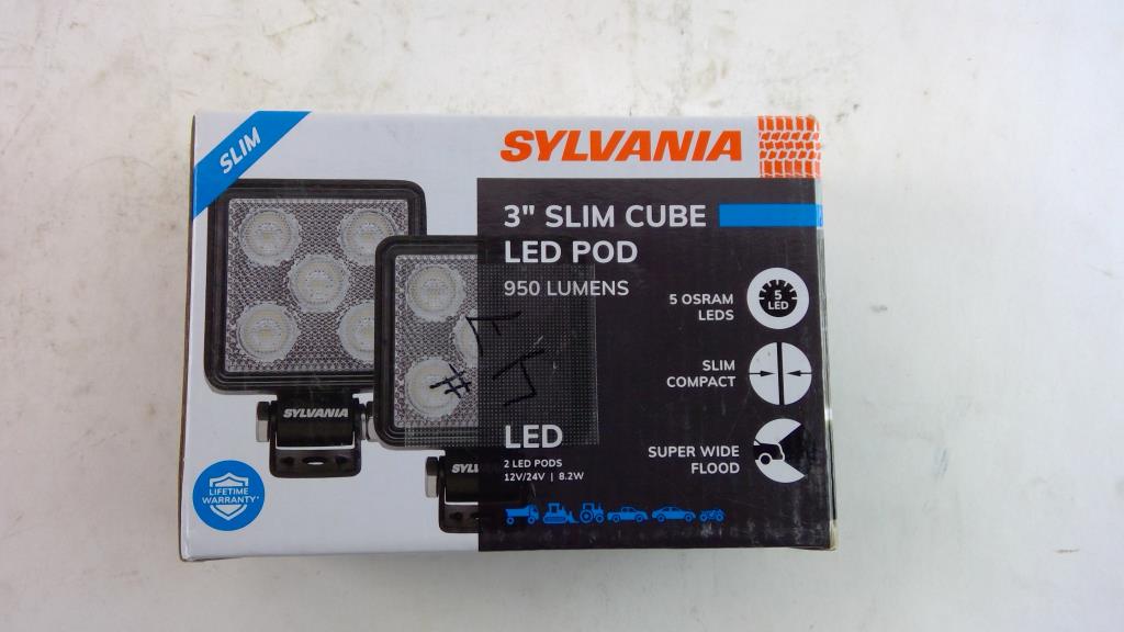 Sylvania 3" Slim Cube LED Pod | Property Room