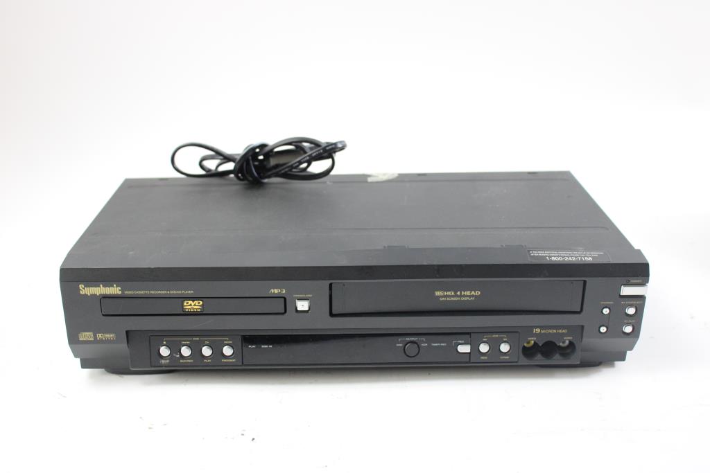 Symphonic Video Cassette Recorder/DVD Player, Microsoft Xbox Game ...