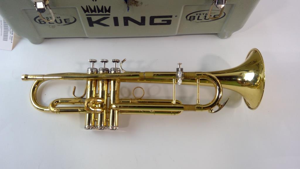 System Blue Trumpet | Property Room