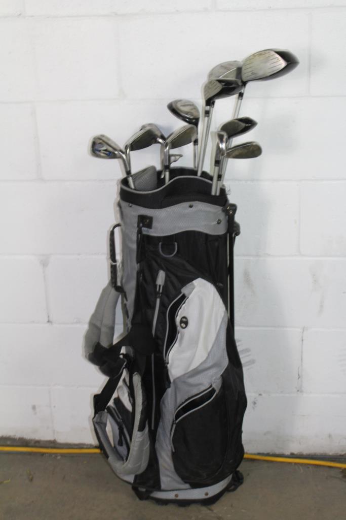 System H Golf Clubs And More, 12 Pieces | Property Room