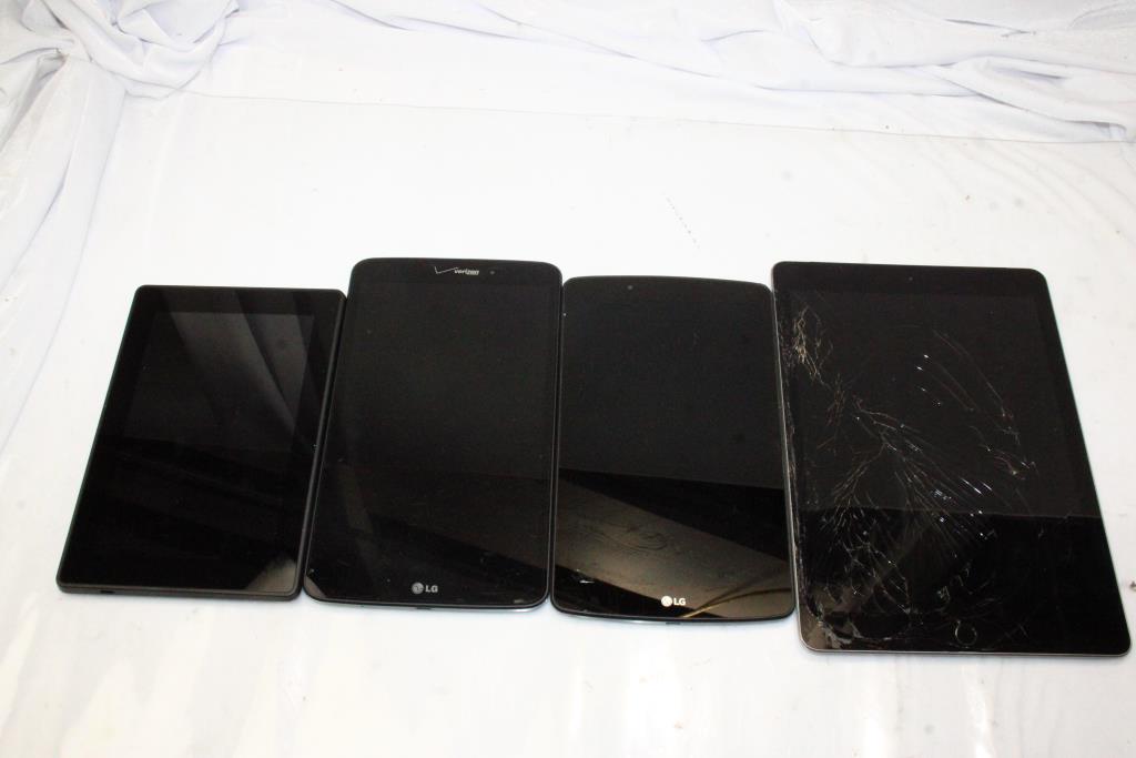 Tablet Bulk Lot 4 Pieces | Property Room