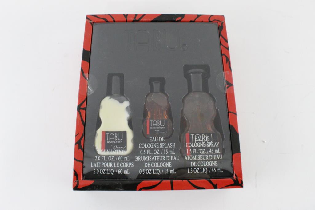 Tabu Men's Three Piece Fragrance Set | Property Room