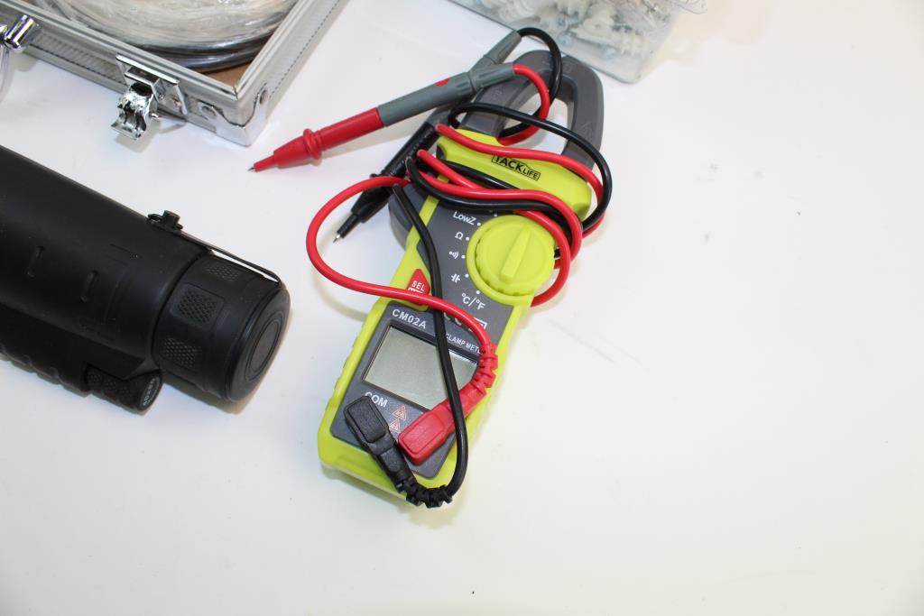 Tacklife Ac Clamp Meter, Panda Scope, & More In Air Jordan Backpack; 5 ...