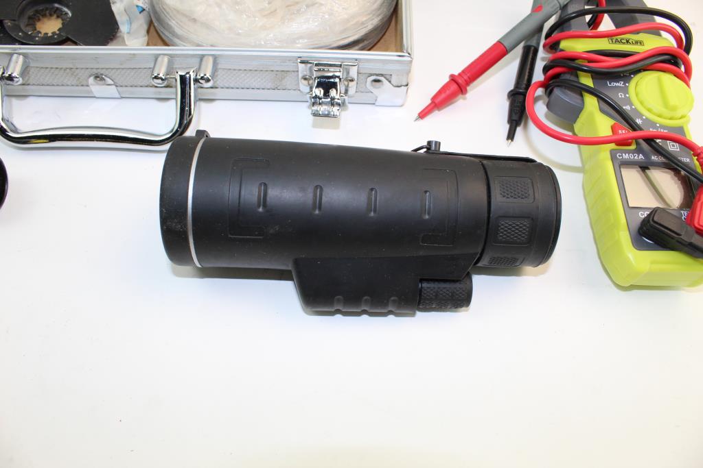 Tacklife Ac Clamp Meter, Panda Scope, & More In Air Jordan Backpack; 5 ...