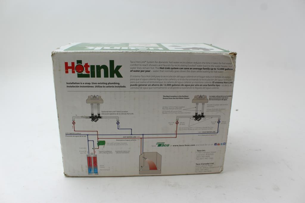 Taco Hotlink Domestic Hot Water Recirculation System | Property Room