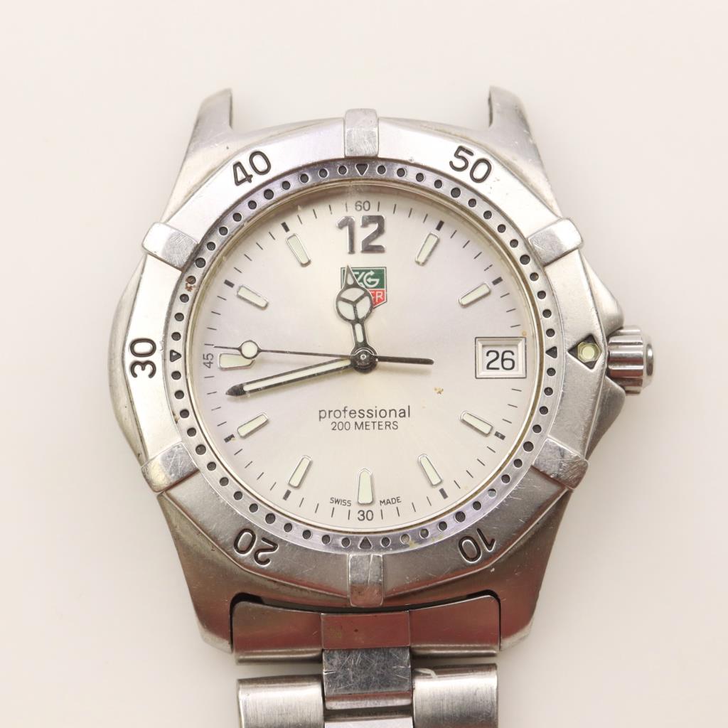 Tag Heuer 2000 Series Silver Dial Watch | Property Room