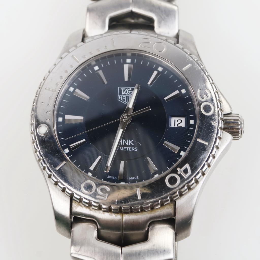 Tag Heuer Link Watch-Evaluated By Our Certified Gemologist-AGS/GIA ...