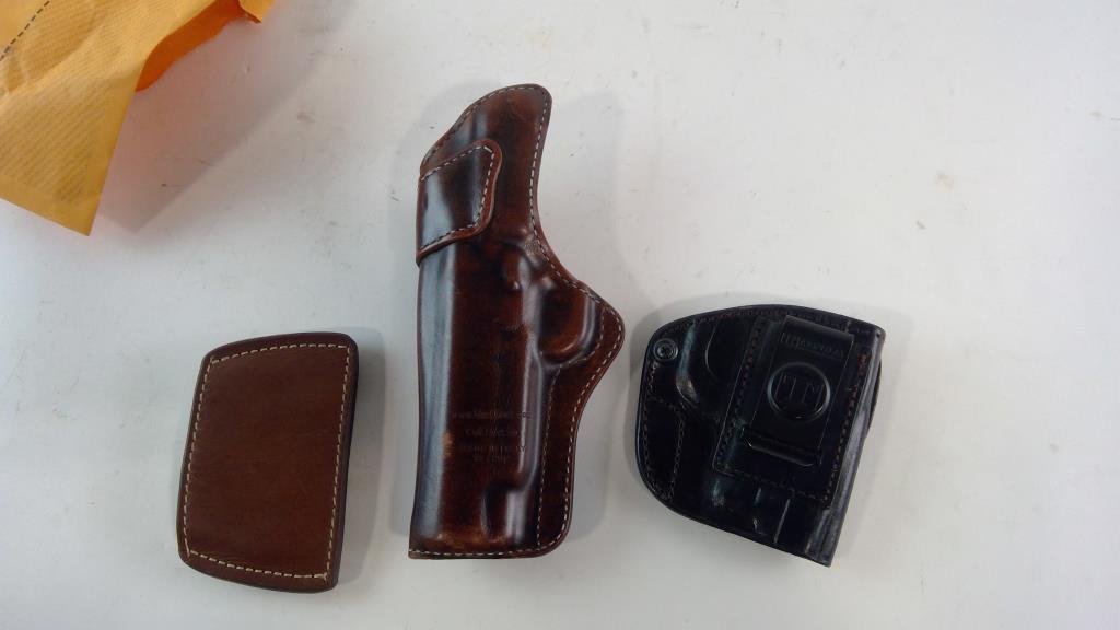 Tague Gun Holster And More, 4 Pieces | Property Room