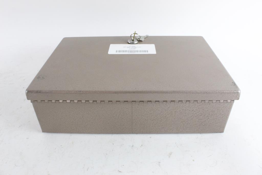 Tan Lock Box With Key | Property Room