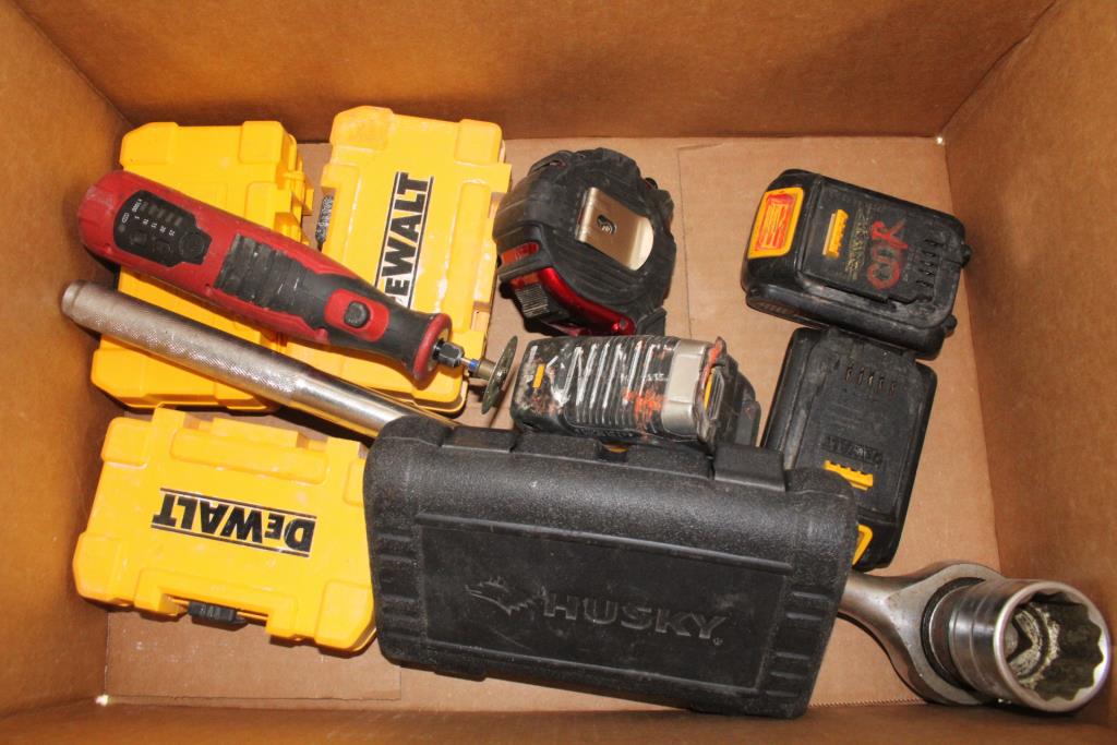 Tape Measure Battery And More 6+ Pieces | Property Room