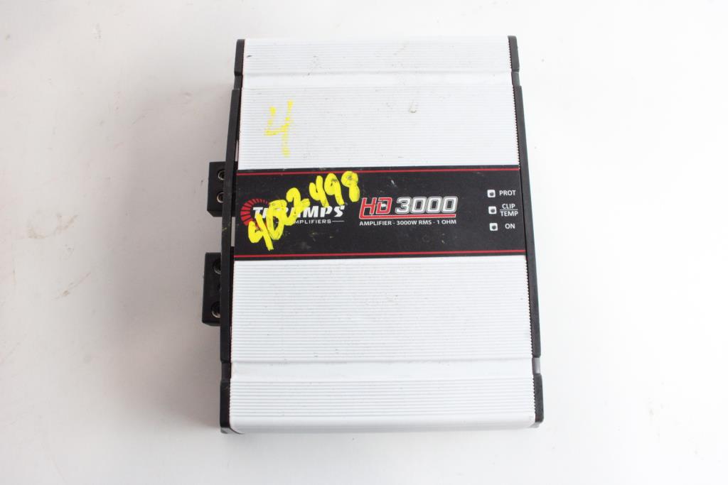 Taramps Amplifier & Comando Crossover, 2 Pieces | Property Room