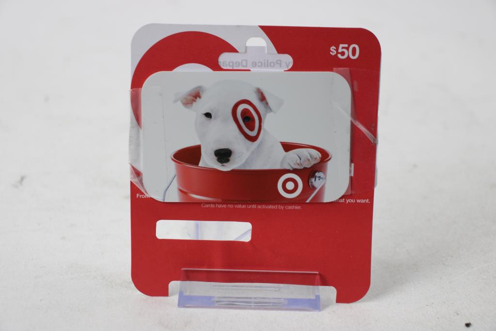 Target $50 Gift Card | Property Room