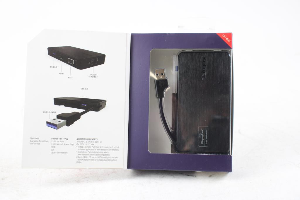 Targus Versalink Universal Travel Dock | Property Room