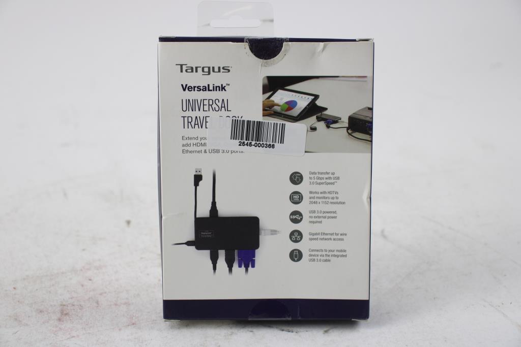 Targus Versalink Universal Travel Dock | Property Room