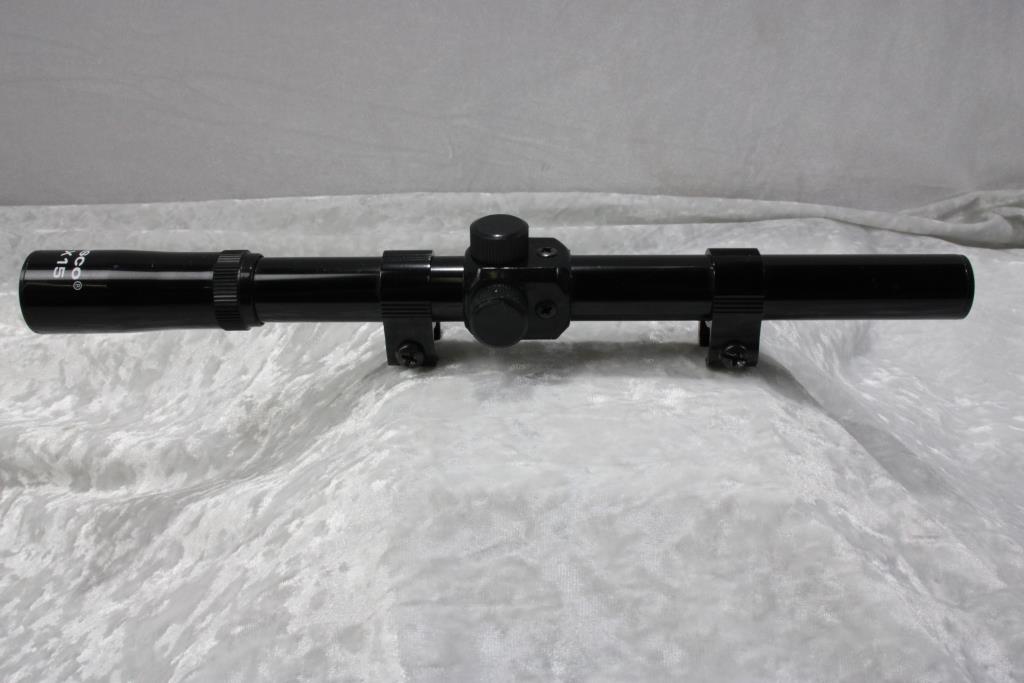 Tasco Rimfire 4x15 Rifle Scope | Property Room