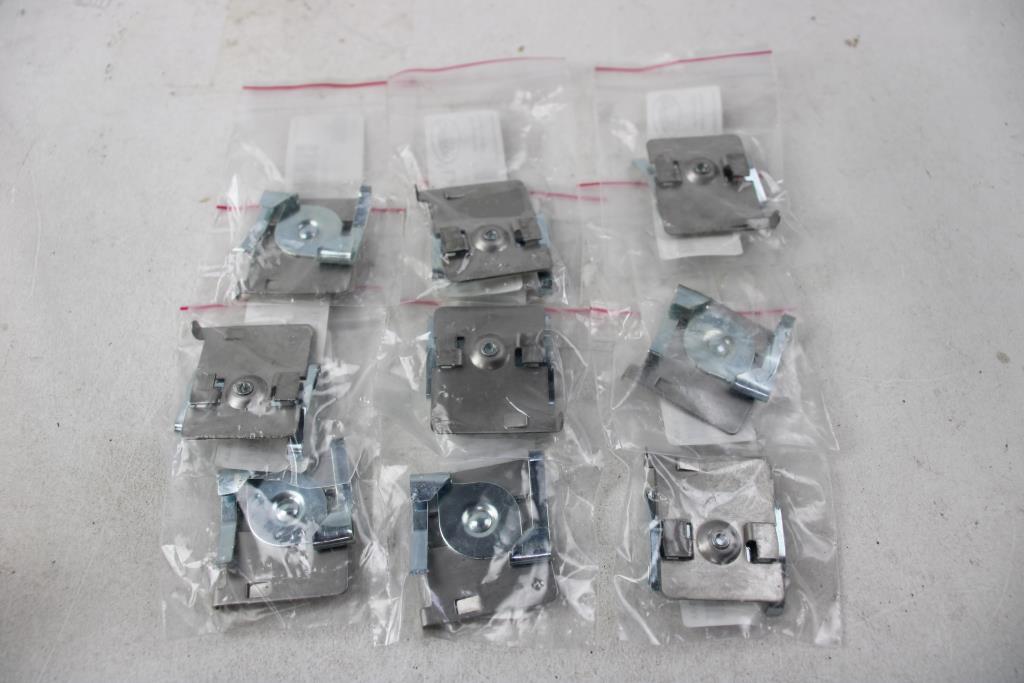 T-Bar Clips, Slide On Style, 58 Pieces | Property Room