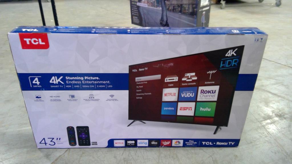 TCL 43'' 4K HDRTV | Property Room