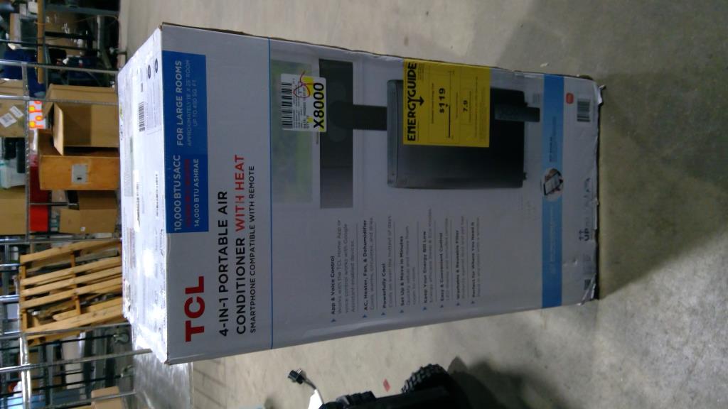 TCL 4-In-1 Portable Air Conditioner With Heat | Property Room