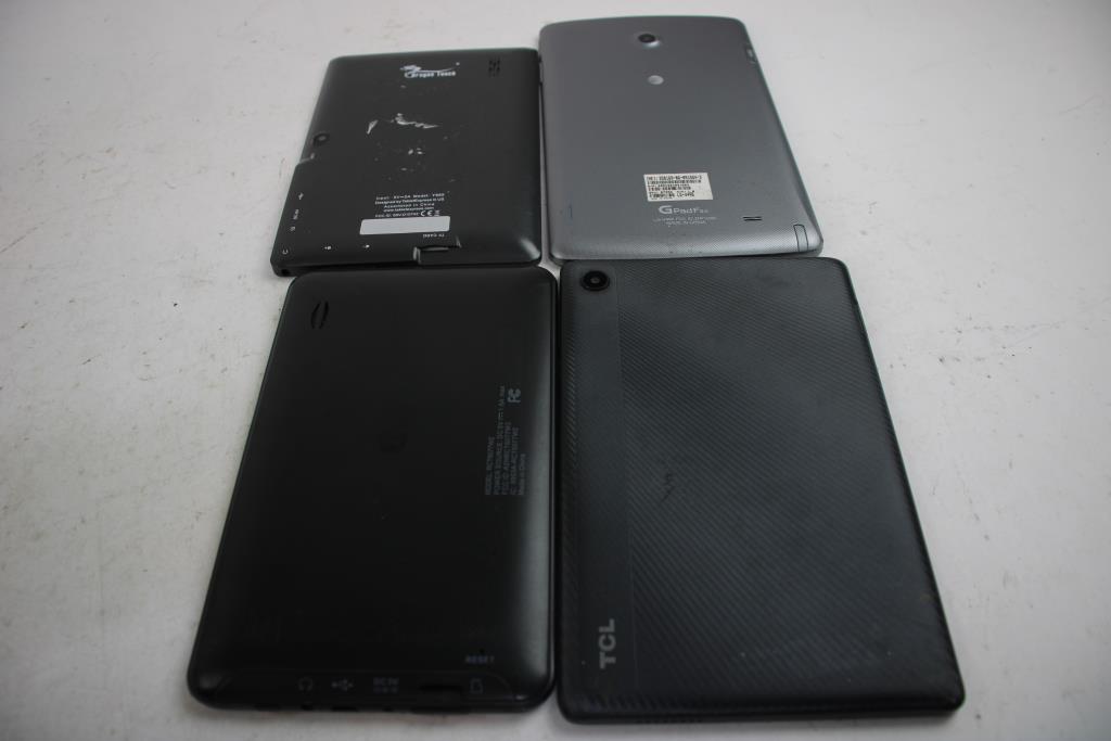 TCL And More Tablet Lot, 4 Pieces, Sold As Is | Property Room