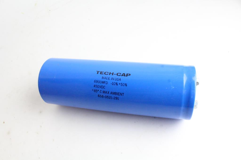 Tech Cap Capacitors, 8 Pieces | Property Room