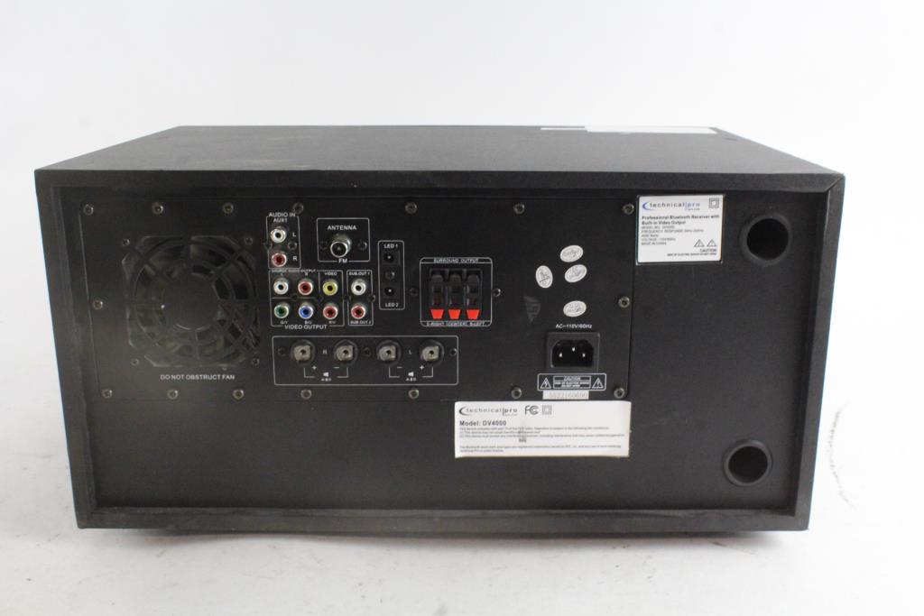 Technical Pro Bluetooth DVD Receiver | Property Room