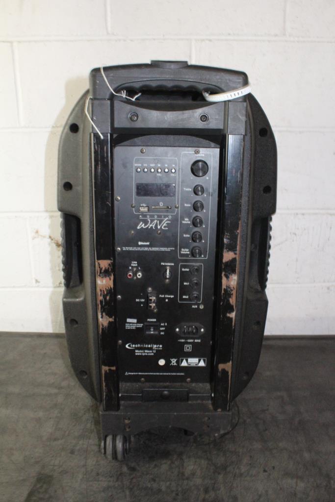 Technical Pro Portable Rechargeable PA System | Property Room