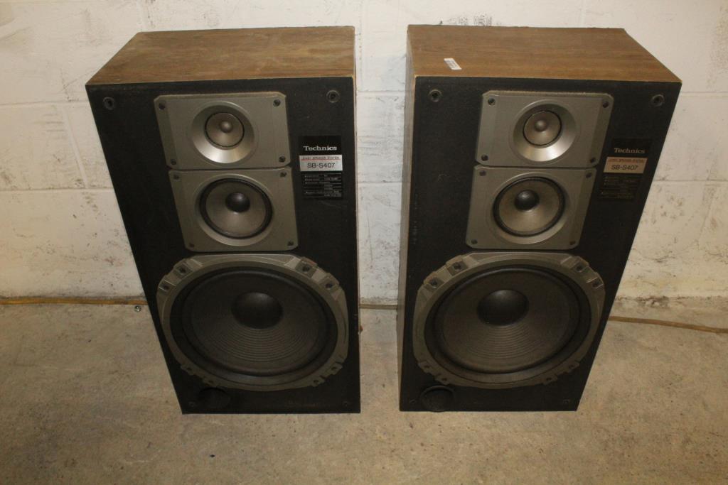 Technics 3-Way Speakers | Property Room