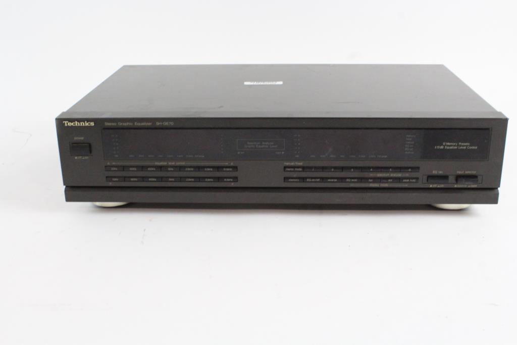 Technics Stereo Graphic Equalizer | Property Room