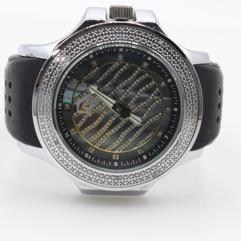 Techno Master Stainless Steel Watch | Property Room