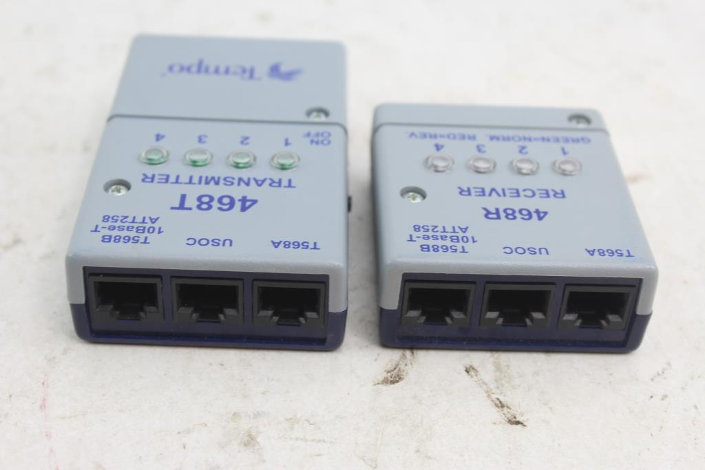 Tempo 468 - Modular Cable Tester And Tone Generator Plus Case ...