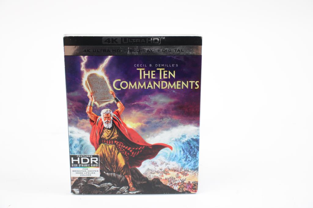 Ten Comandments 4K Ultra HD Blu-Ray | Property Room