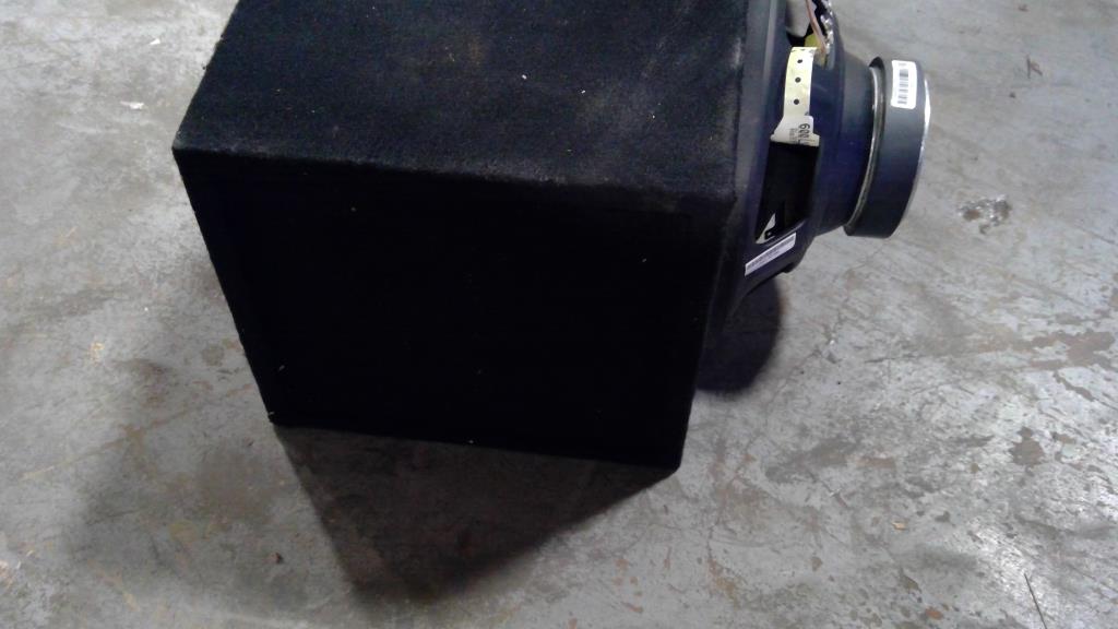 Terminator Subwoofer Box With 2 12' Subwoofers | Property Room